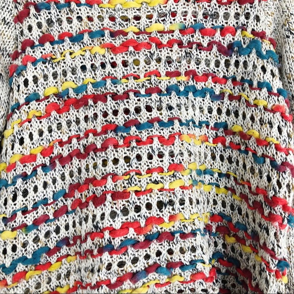 Sweaters | Multicolored Knitted Long Sleeve Sweater | Poshmark
